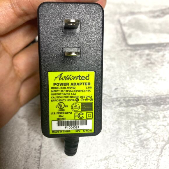 Actiontec | Other | Genuine Actiontec Std016u Ac Adapter 10v 16a Power ...
